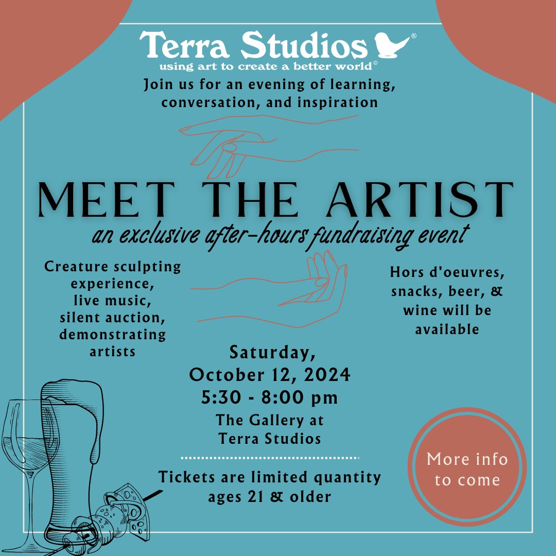 Meet the Artist -- an exclusive after-hours fundraising event – Terra Studios
