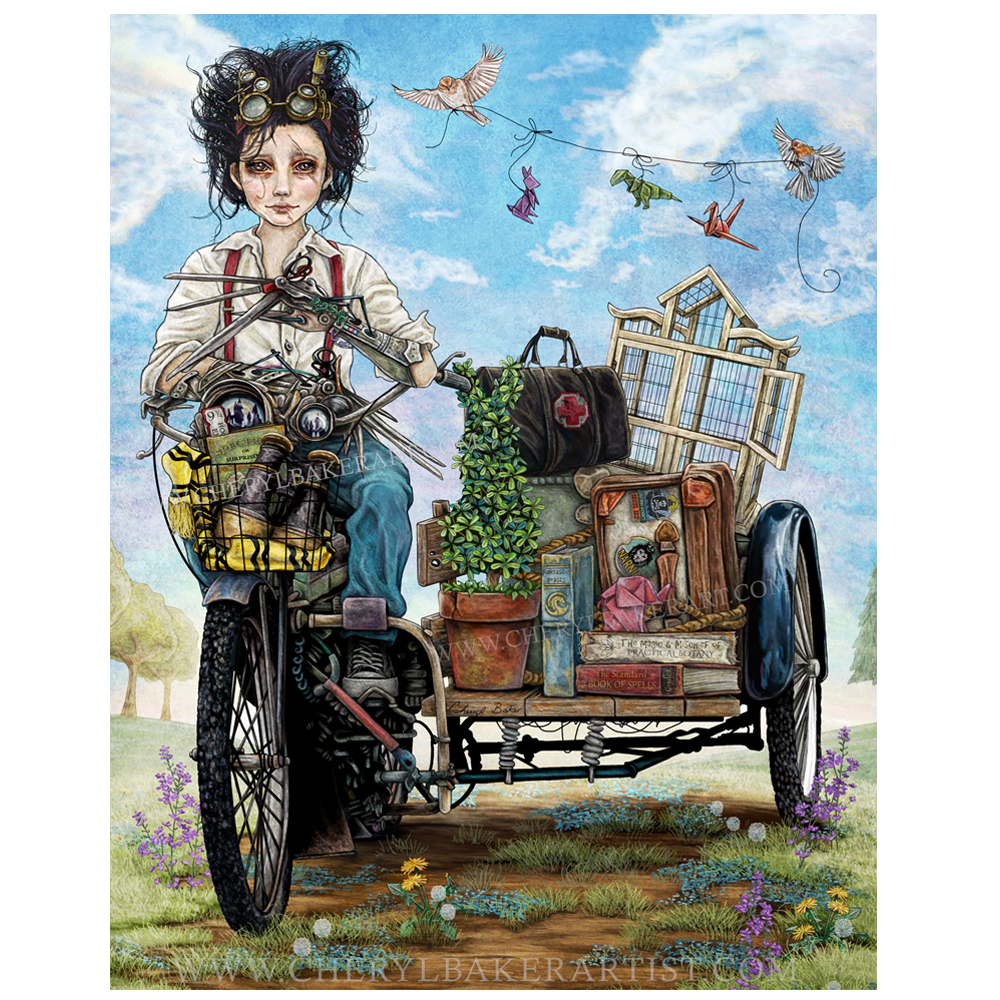 Baker - Magical School Series: Edward Scissorhands Goes To Magical Sch ...